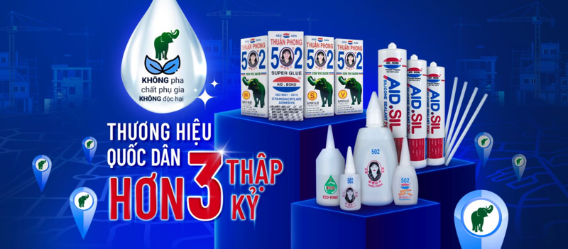 Keo 502 và keo con voi có gì khác nhau?để sử dụng keo