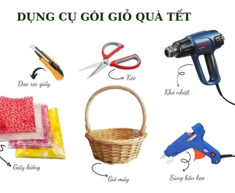 Cách làm sét bánh quà Tết đẹp thu hút khách hàng